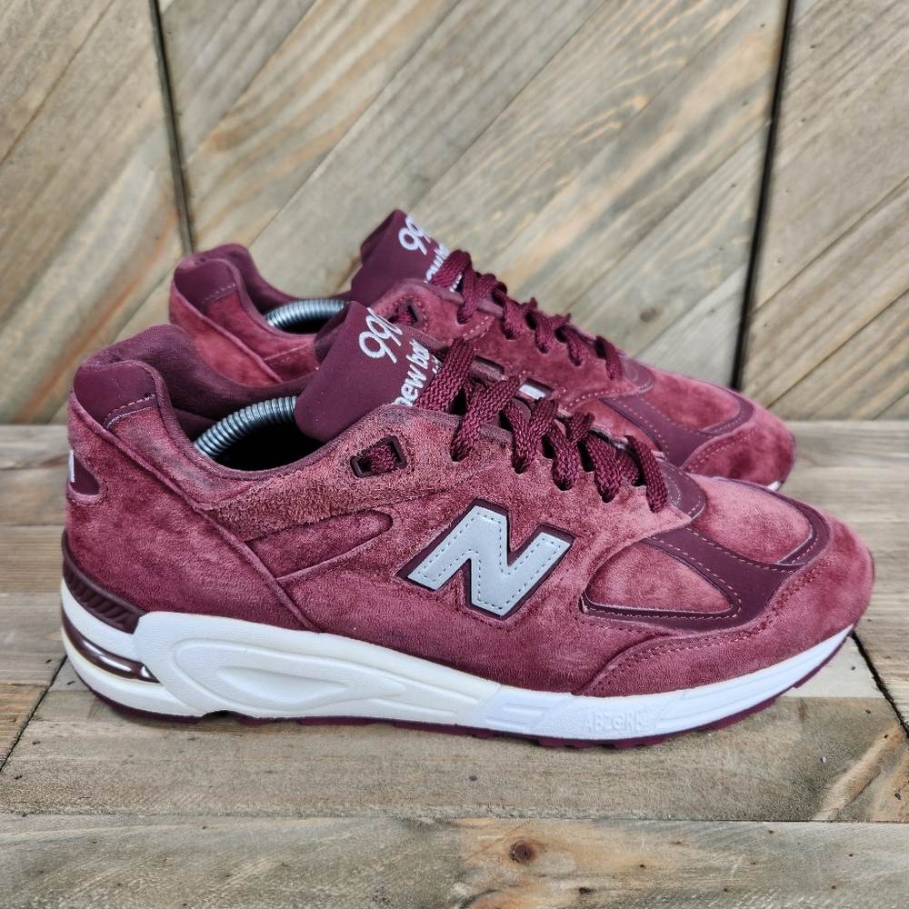 New Balance 990v2 Bringback Suede Mens Athletic Shoes… - Gem